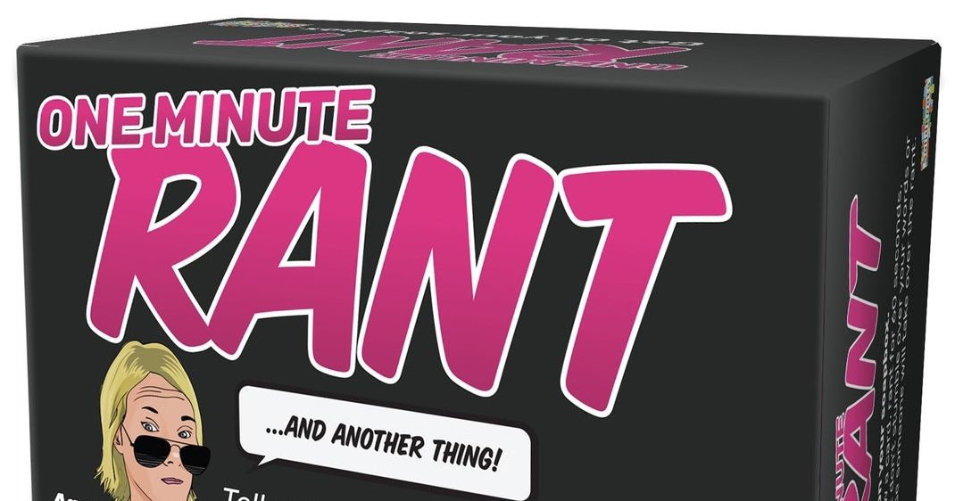 One Minute Rant | Board Game | BoardGameGeek
