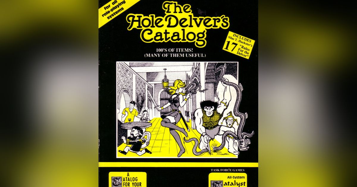 The Hole Delver's Catalog | RPG Item | BoardGameGeek