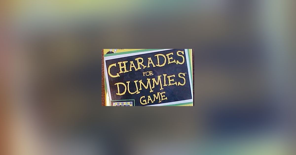 Charades for Dummies Game | Board Game | BoardGameGeek