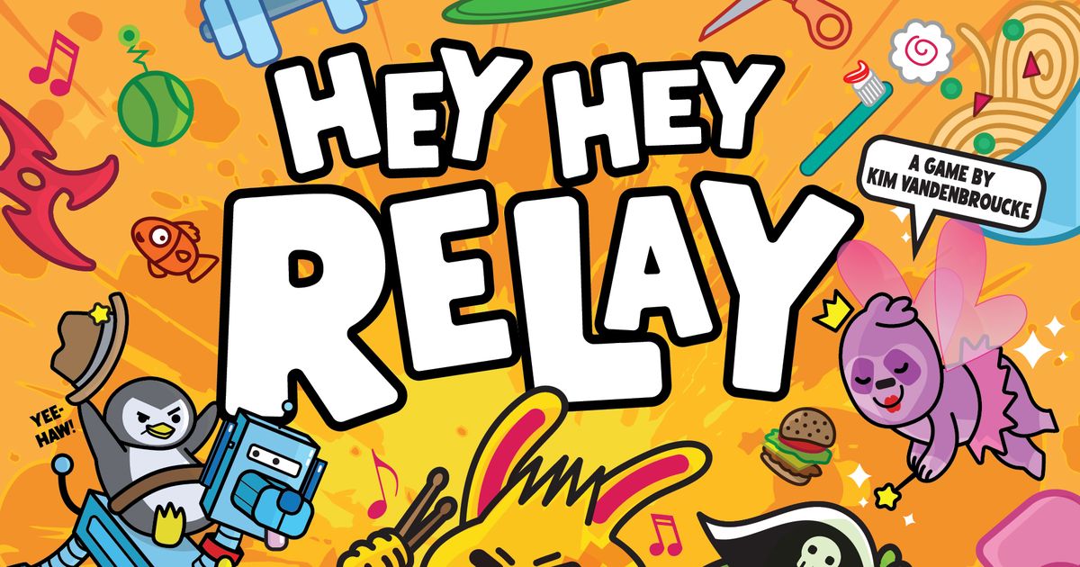Hey Hey Relay | Board Game | BoardGameGeek