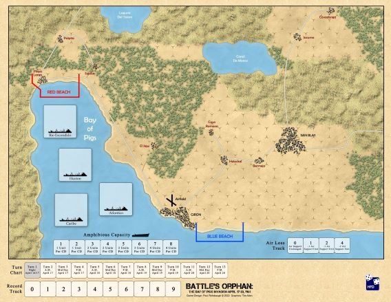Bay Of Pigs Invasion 1961 Map