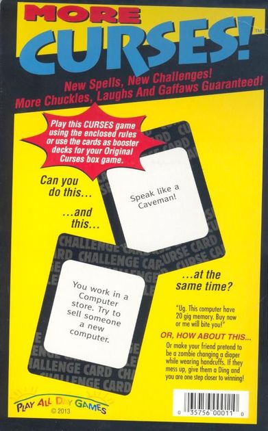 More Curses! | Board Game | BoardGameGeek