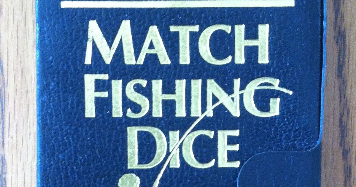 Match Fishing Dice | Board Game | BoardGameGeek