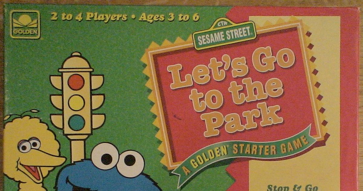 Sesame Street Let's Go to the Park | Board Game | BoardGameGeek