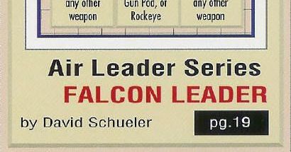 Hornet Leader: Falcon Leader Module | Board Game | BoardGameGeek