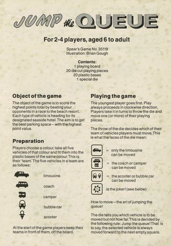 jumping the queue 1989