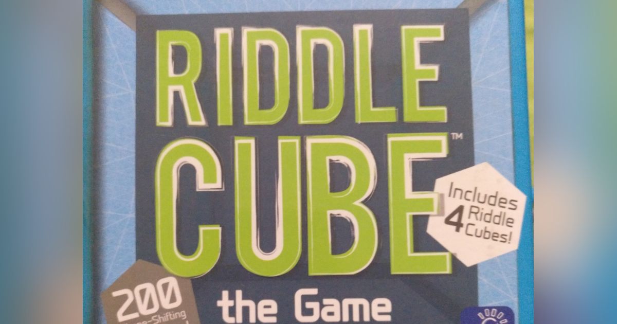 Riddle Cube: the Game | Board Game | BoardGameGeek