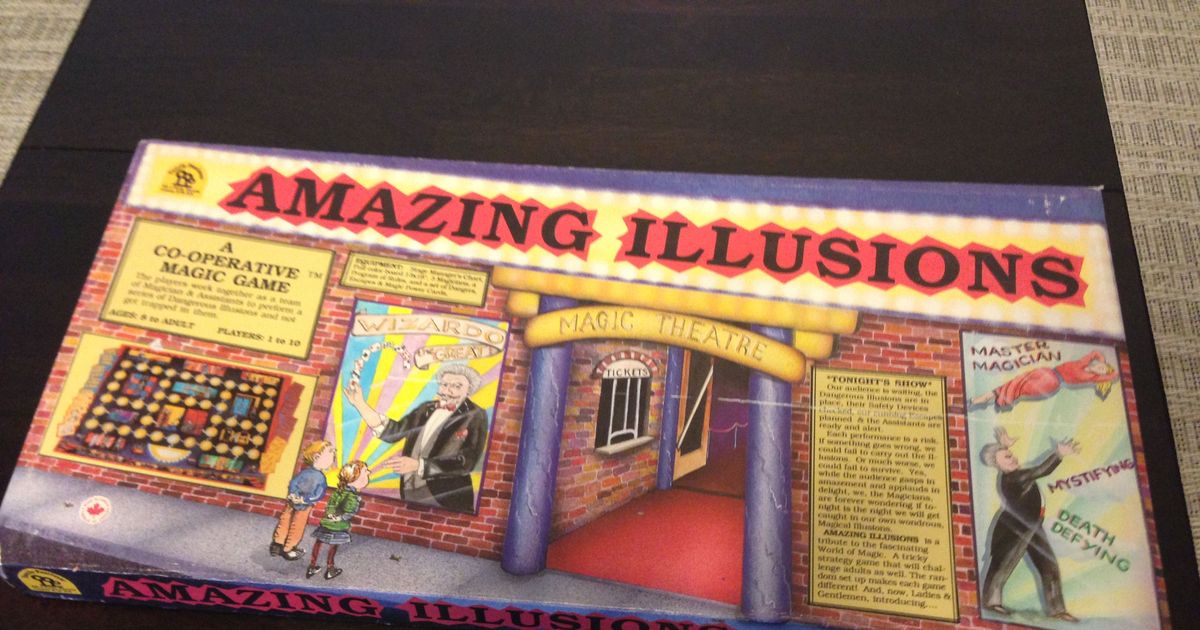 Amazing Illusions | Board Game | BoardGameGeek