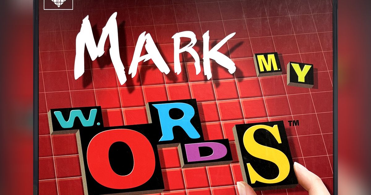 Mark My Words | Board Game | BoardGameGeek