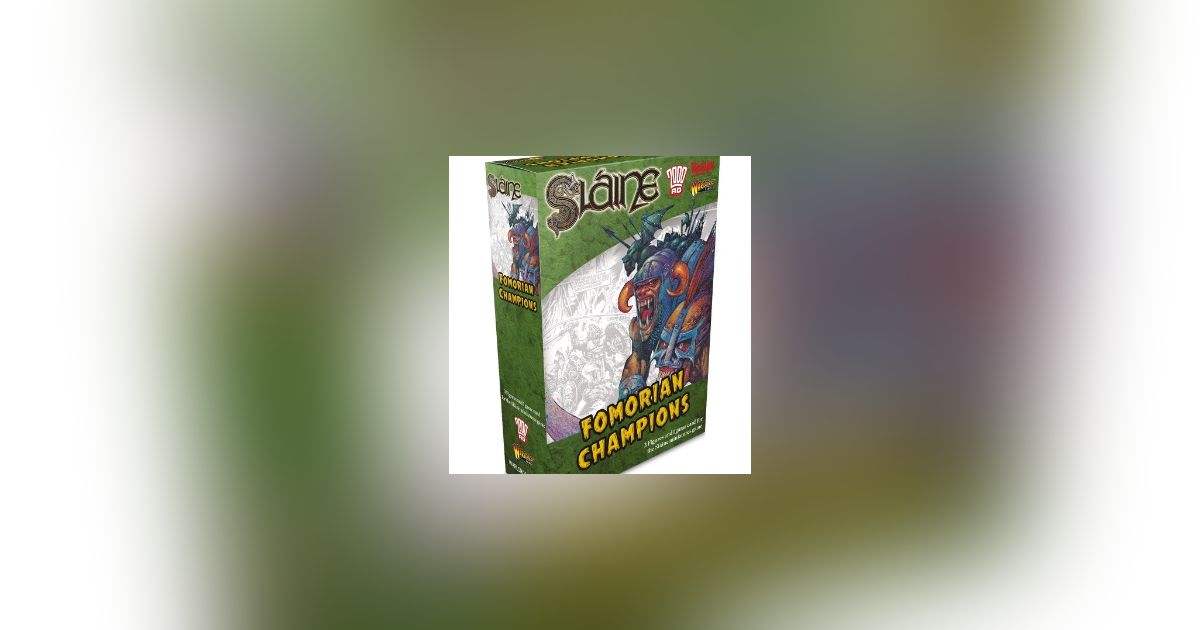 Sláine: Formorian Champions | Board Game | BoardGameGeek