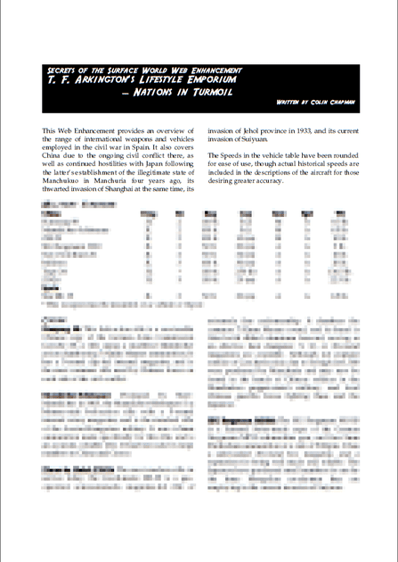 Nations in Turmoil | RPG Item | RPGGeek