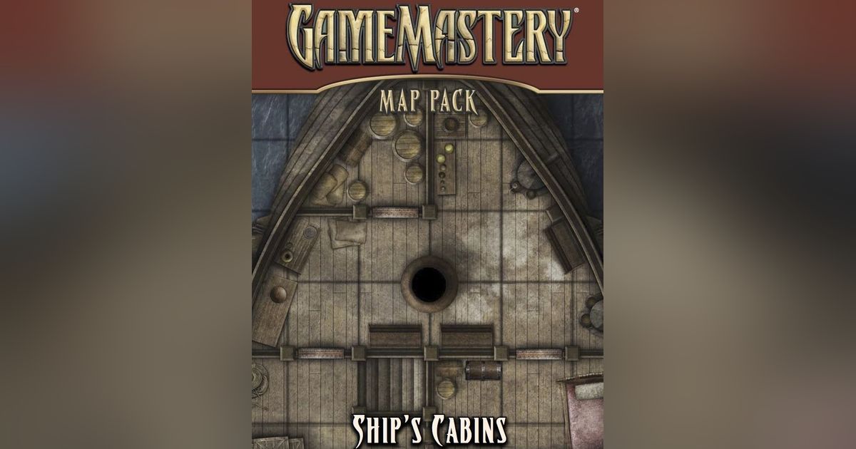 GameMastery Map Pack: Ship's Cabins | RPG Item | BoardGameGeek