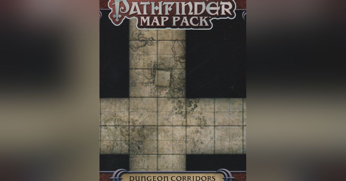 Pathfinder Map Pack: Dungeon Corridors | RPG Item | RPGGeek