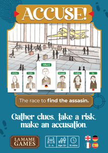 Accuse! | Board Game | BoardGameGeek