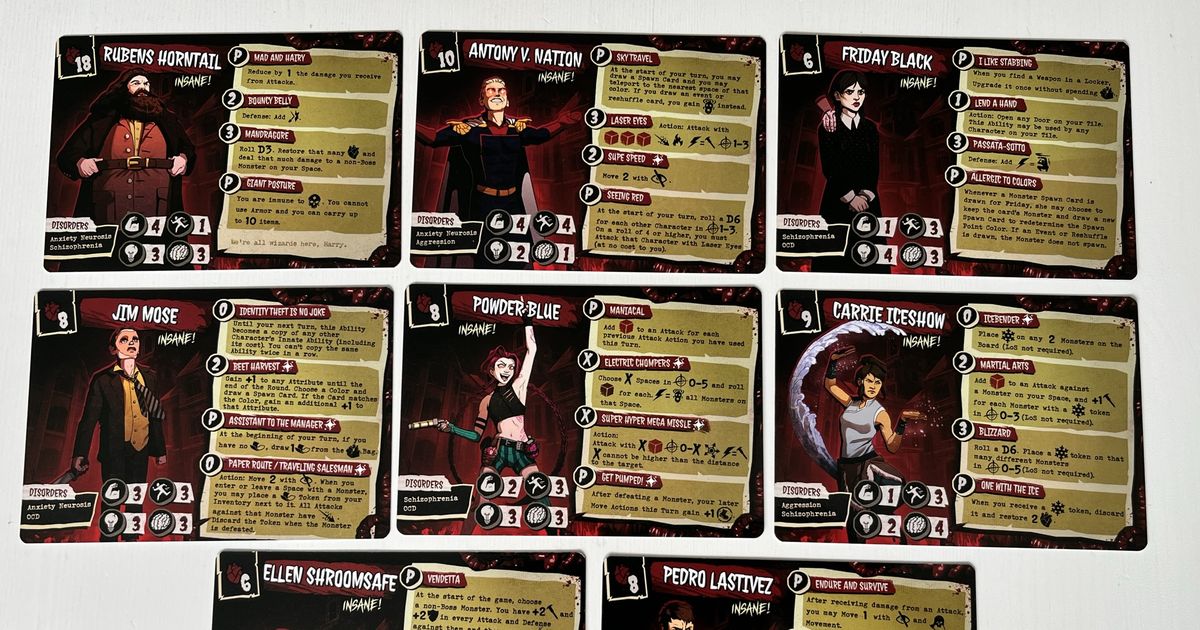 Lobotomy 2: Manhunt – 2023 Promo Characters | Board Game | BoardGameGeek