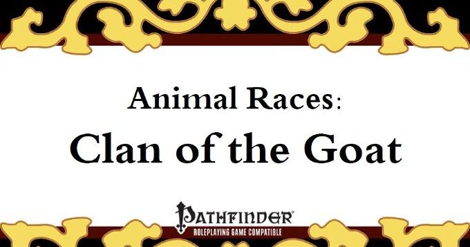 Animal Races: Clan of the Goat | RPG Item | RPGGeek