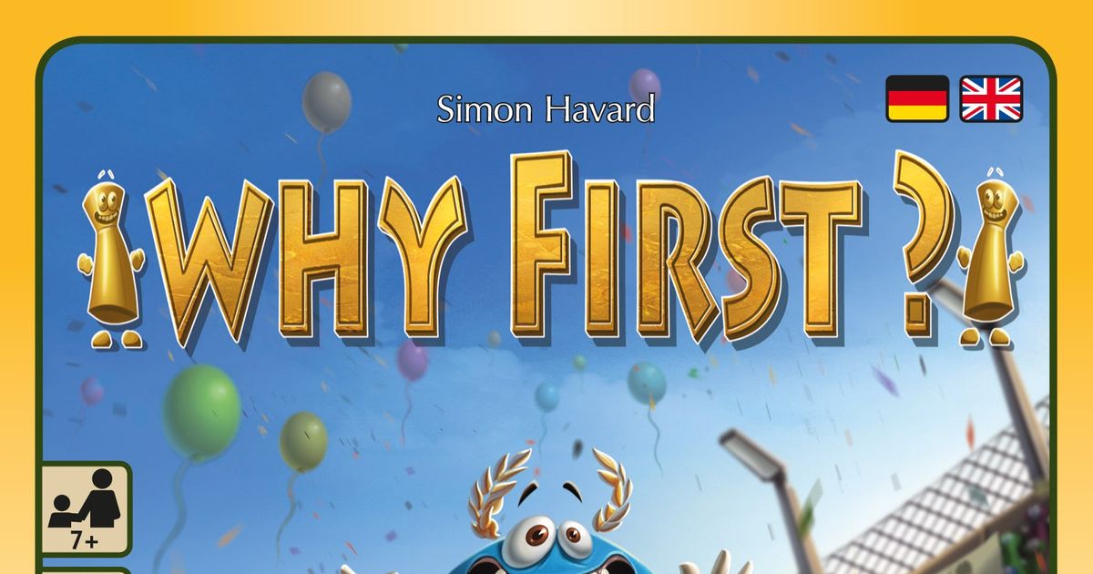 Why First? | Board Game | BoardGameGeek