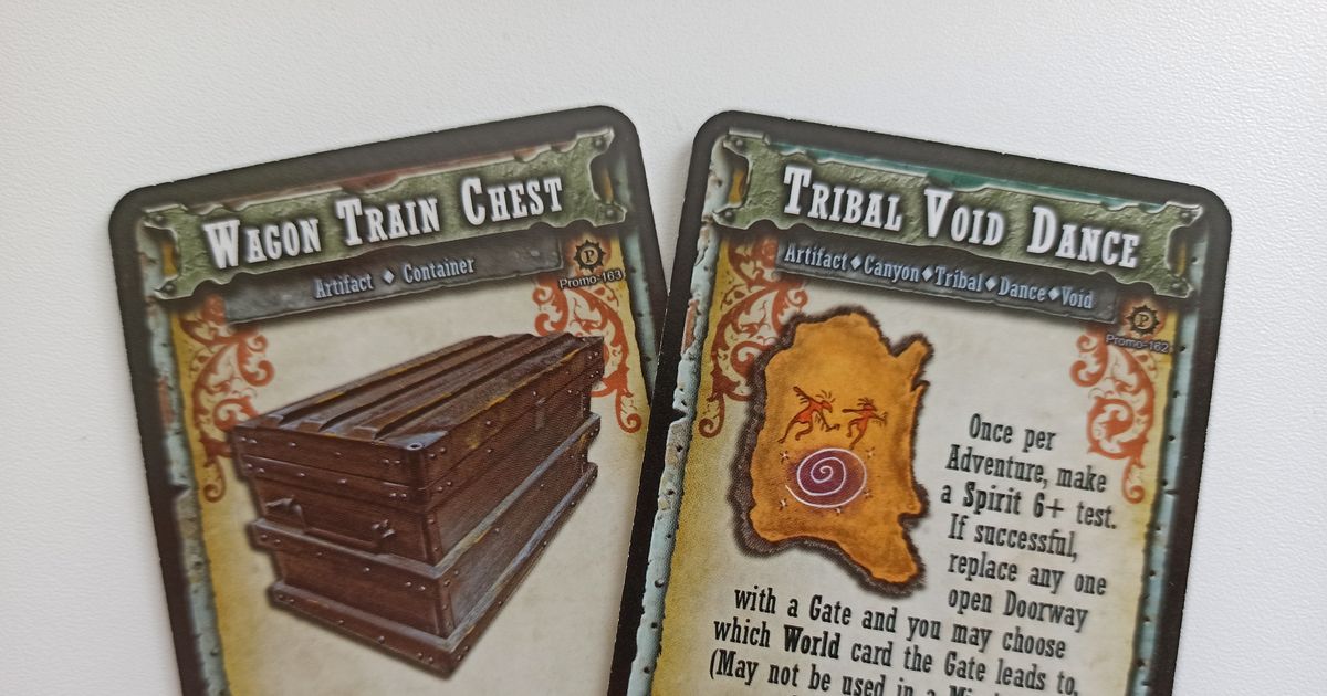Shadows of Brimstone: Blasted Wastes Promo Cards | Board Game ...