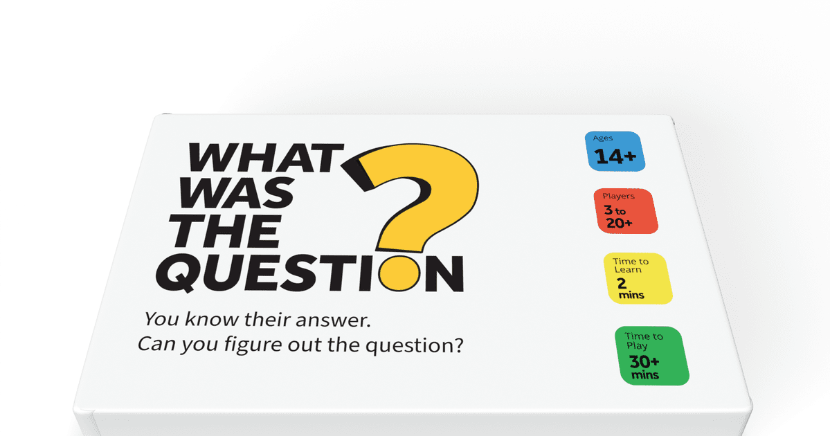 What Was the Question? | Board Game | BoardGameGeek