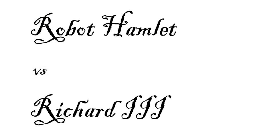 Robot Hamlet vs Richard III | RPG Item | RPGGeek