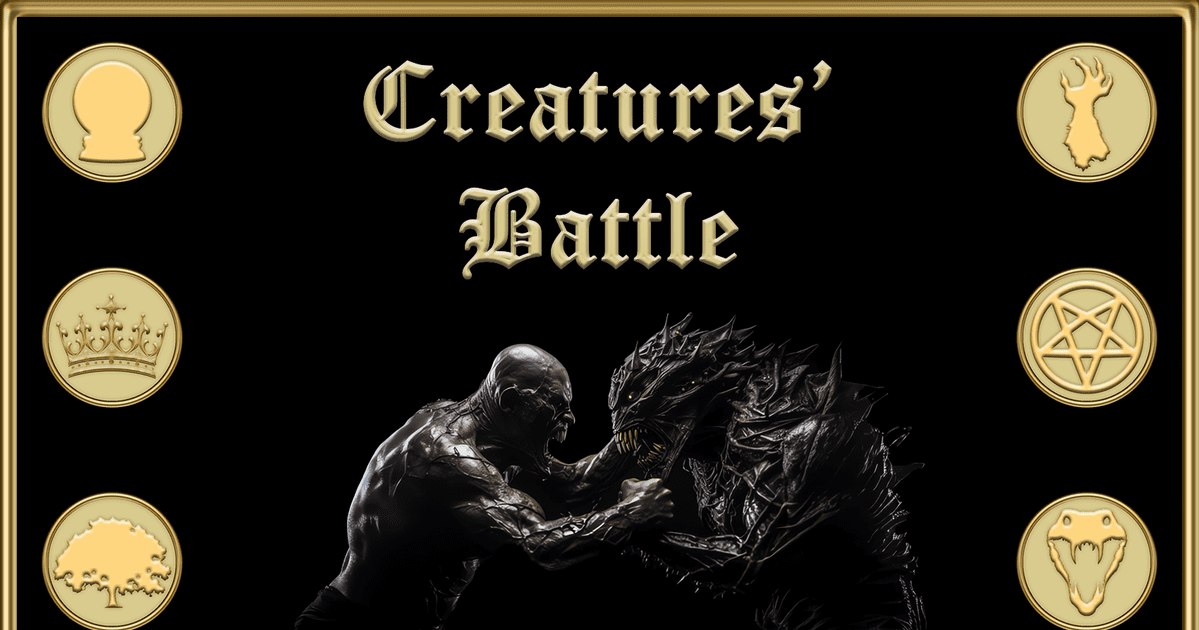 Creatures' Battle | Board Game | BoardGameGeek