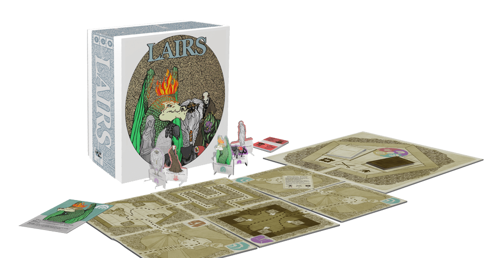 Lairs | Board Game | BoardGameGeek