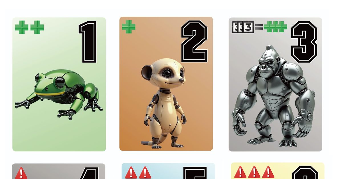 機械獣 (Mechanical Beast) | Board Game | BoardGameGeek