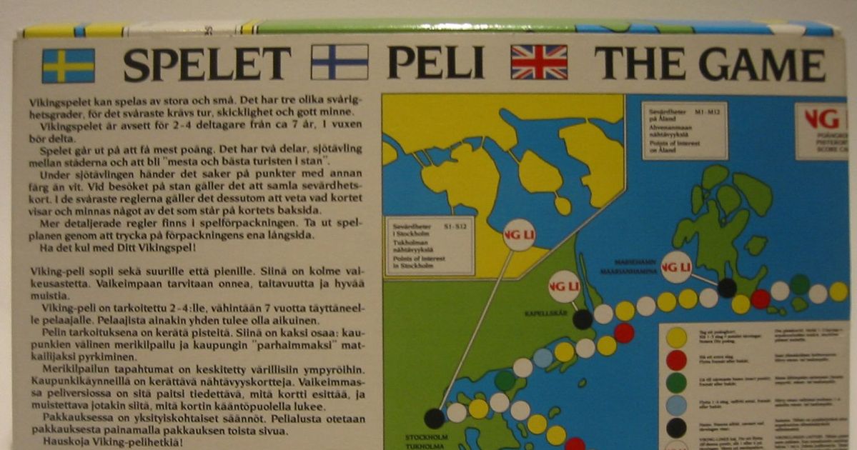 The Viking Game: The Baltic Race | Board Game | BoardGameGeek