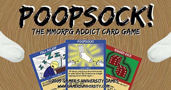 Poopsock! The MMORPG Addict Card Game | Board Game | BoardGameGeek