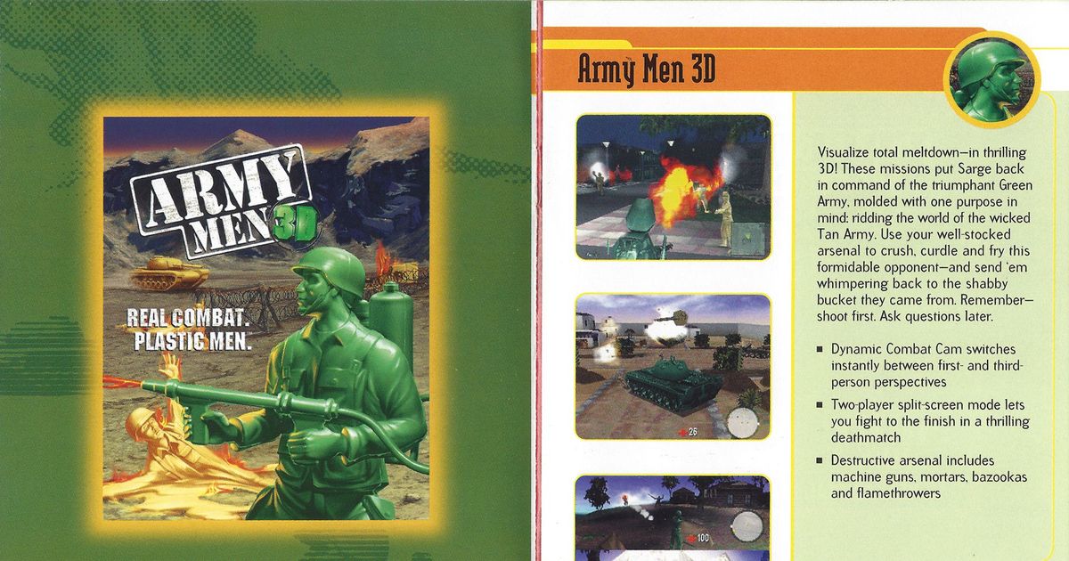 Army Men 3D | Video Game | VideoGameGeek