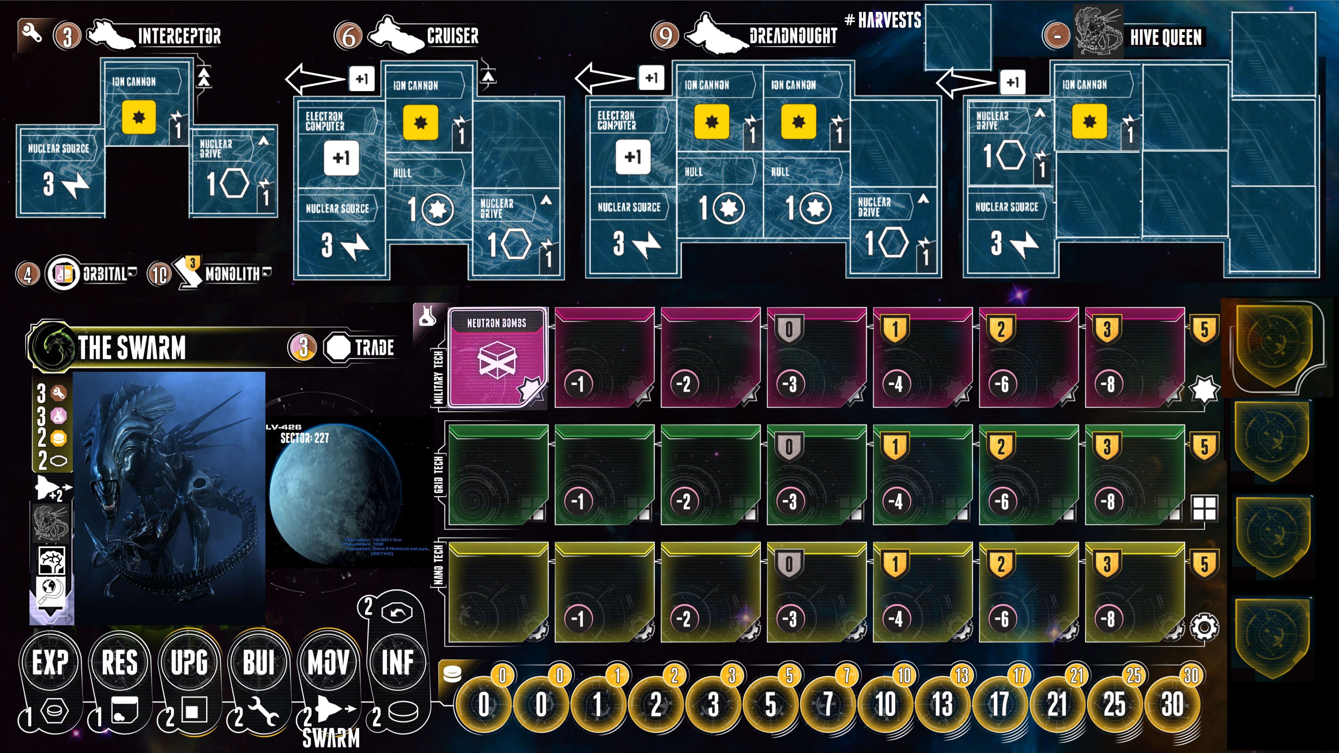 My new version of The Swarm Faction for Eclipse: Second Dawn for the ...