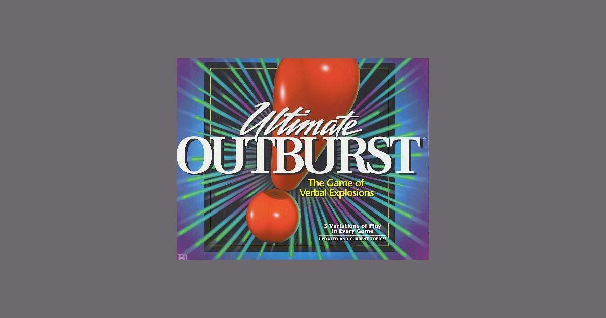 Ultimate Outburst | Board Game | BoardGameGeek