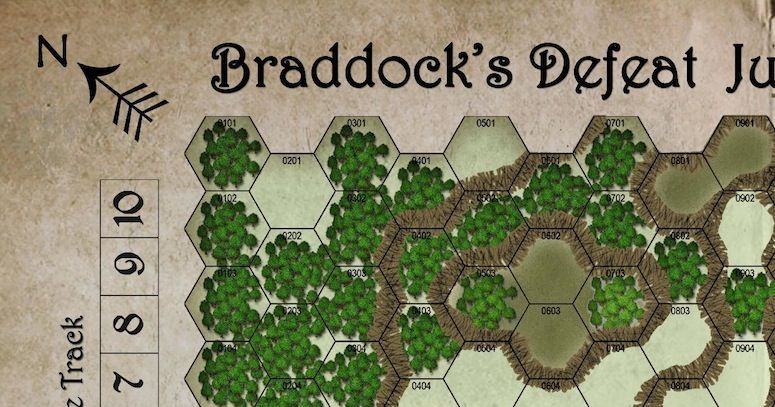 Braddock's Defeat: The Battle of Monongahela | Board Game | BoardGameGeek