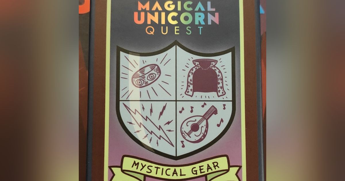 Magical Unicorn Quest: Mystical Gear | Board Game | BoardGameGeek