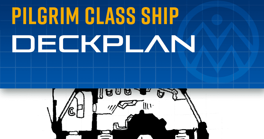Pilgrim Class Ship Deckplan | RPG Item | RPGGeek