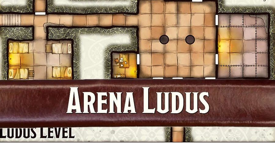 Arena Ludus Stock Battlemap | RPG Item | RPGGeek