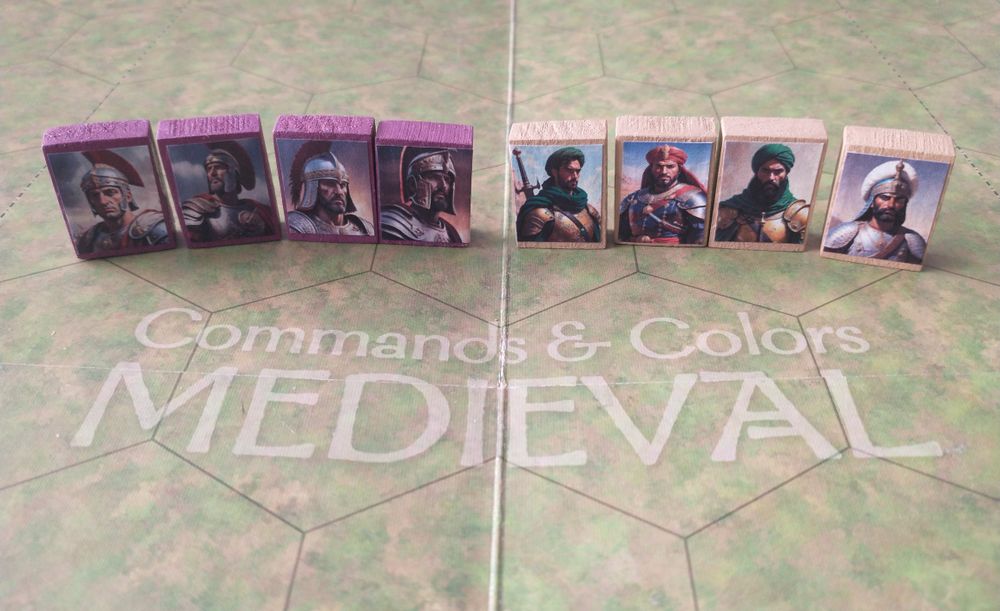 C&C Leader Block Alt Art | Commands & Colors: Medieval