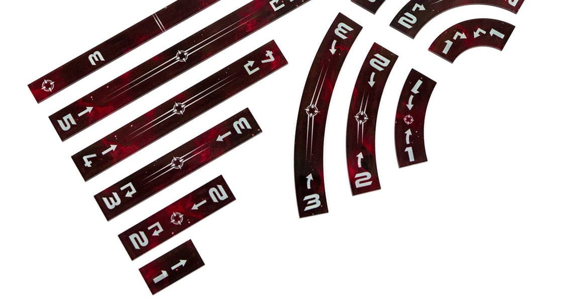 Star Wars: X-Wing Miniatures Game – e-Raptor Rulers Set | Board Game ...