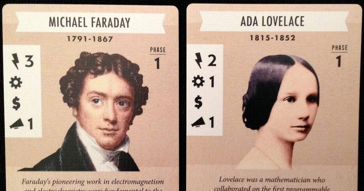 Tesla vs. Edison: War of Currents – Bonus Luminaries | Board Game ...