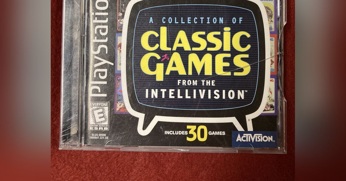 A Collection of Classic Games from the Intellivision | Video Game ...