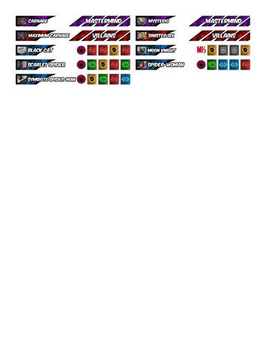 Richie625 Legendary: Marvel Custom Dividers | BoardGameGeek