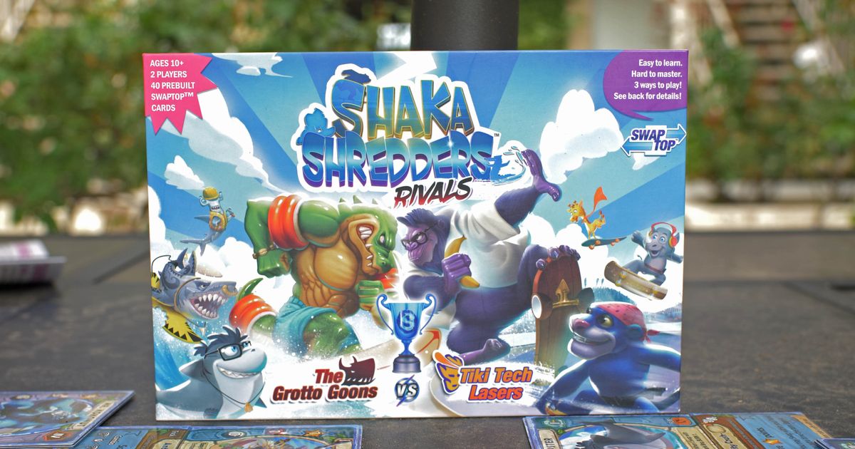 Shaka Shredders | Board Game | BoardGameGeek