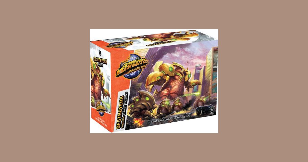 Monsterpocalypse Miniatures Game: Destroyers Starter – Planet Eaters ...