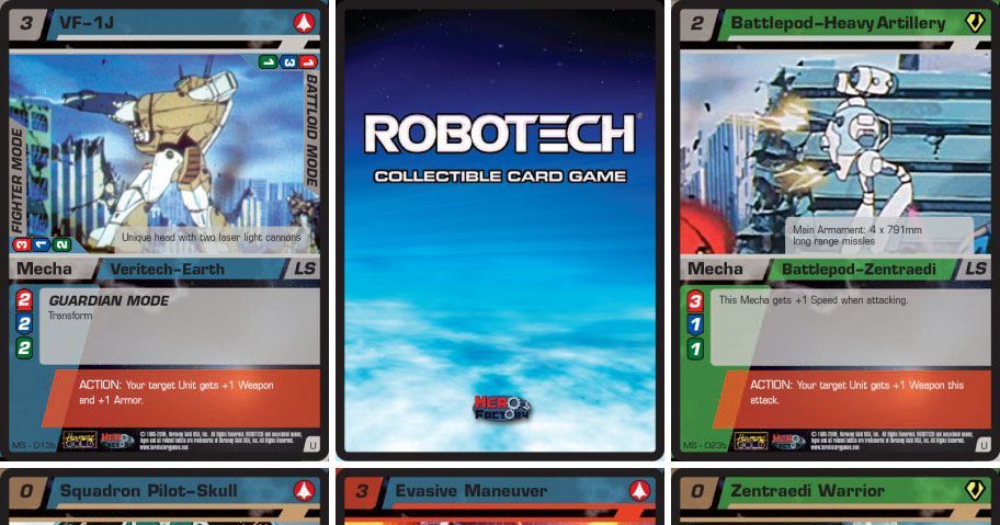 Robotech CCG | Board Game | BoardGameGeek