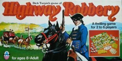 Dick Turpin's game of Highway Robbery | Board Game | BoardGameGeek