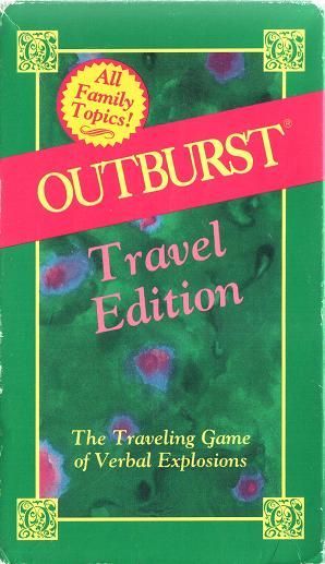 Outburst: Travel Edition | Board Game | BoardGameGeek