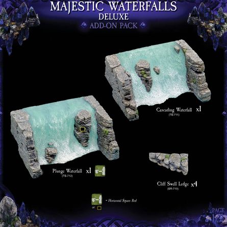 Majestic Waterfalls Deluxe | RPG Item | RPGGeek