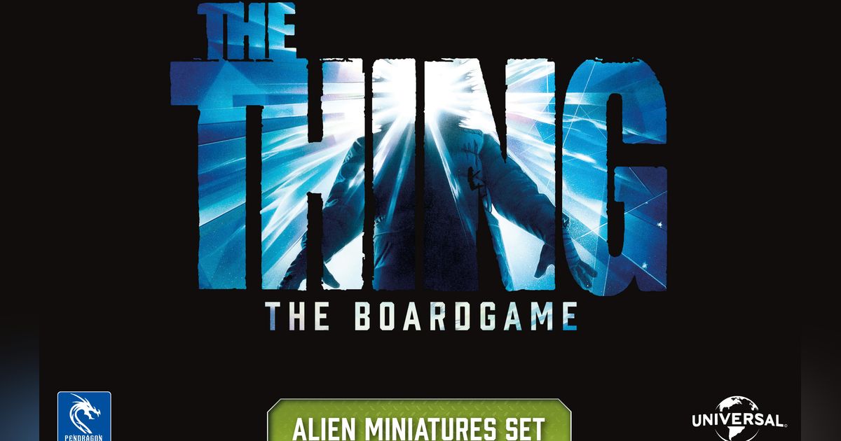 The Thing: Alien Miniatures Set | Board Game Accessory | BoardGameGeek
