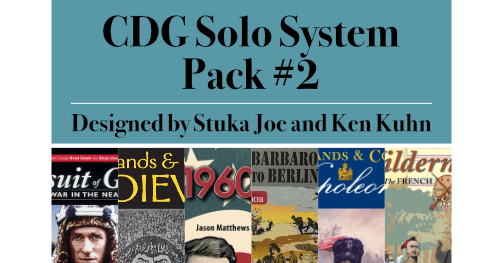 CDG Solo System Pack #2 | Board Game | BoardGameGeek