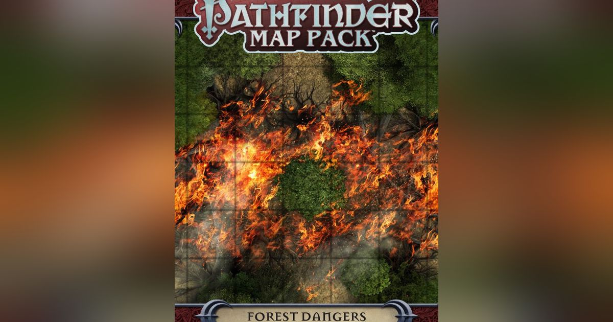 Pathfinder Map Pack: Forest Dangers | RPG Item | BoardGameGeek